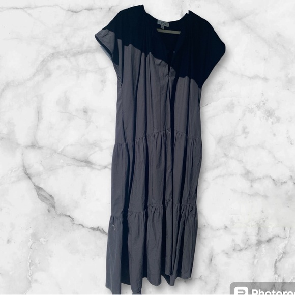 COS | Dresses | Cos Simple Modern All Black Dress | Poshmark